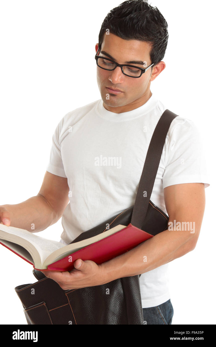 University college student reading Stock Photo - Alamy