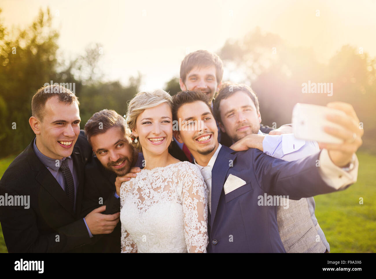 Best man bride groom hi-res stock photography and images - Alamy