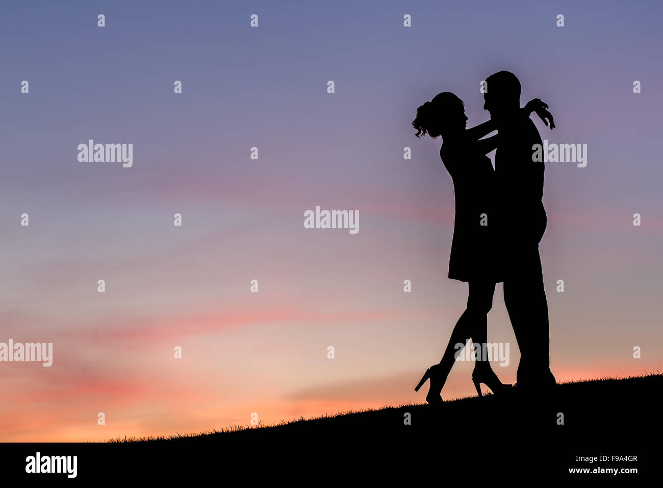 Lovers on a walk Stock Photo - Alamy