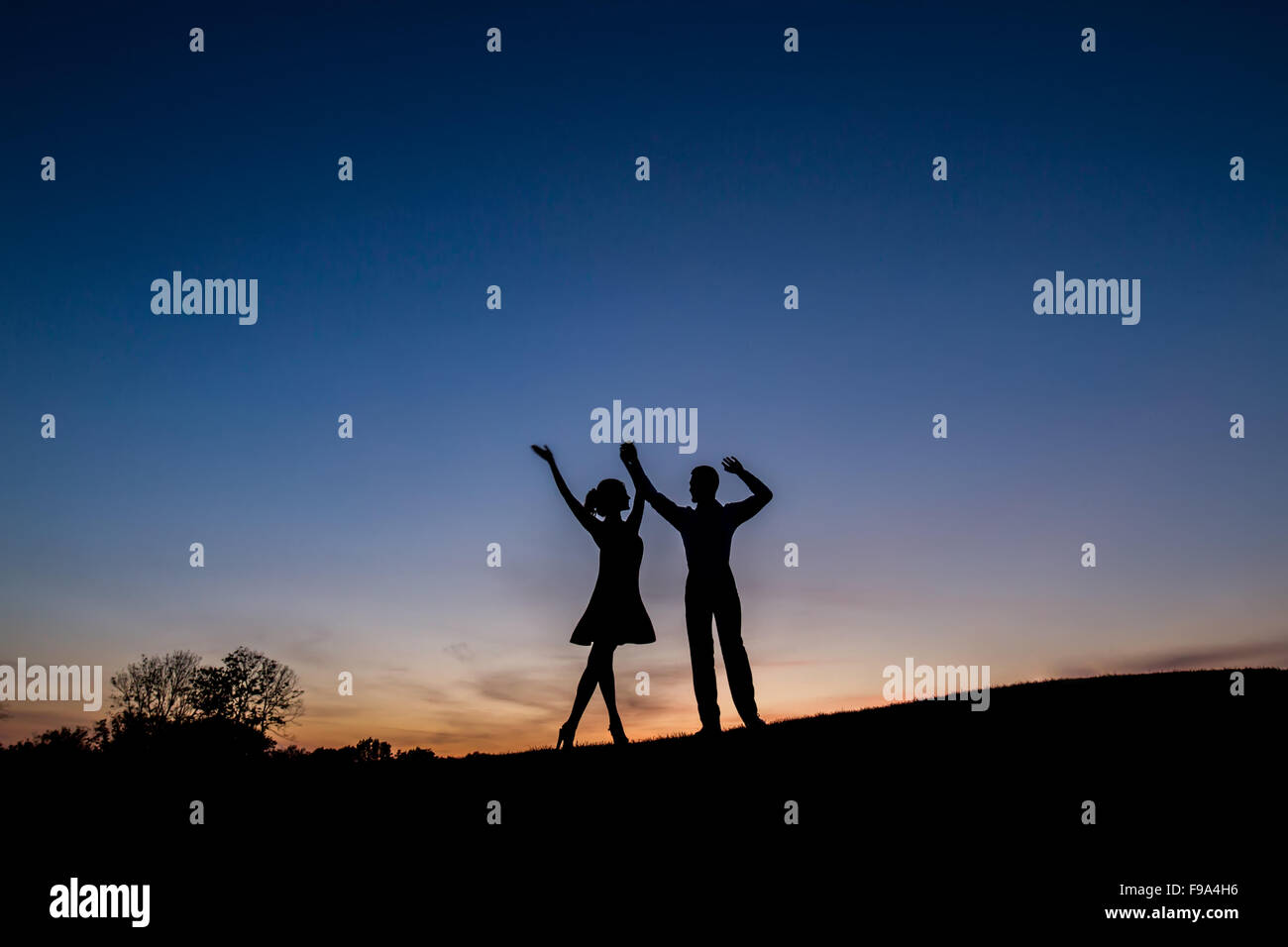 Two hands waving hi-res stock photography and images - Alamy