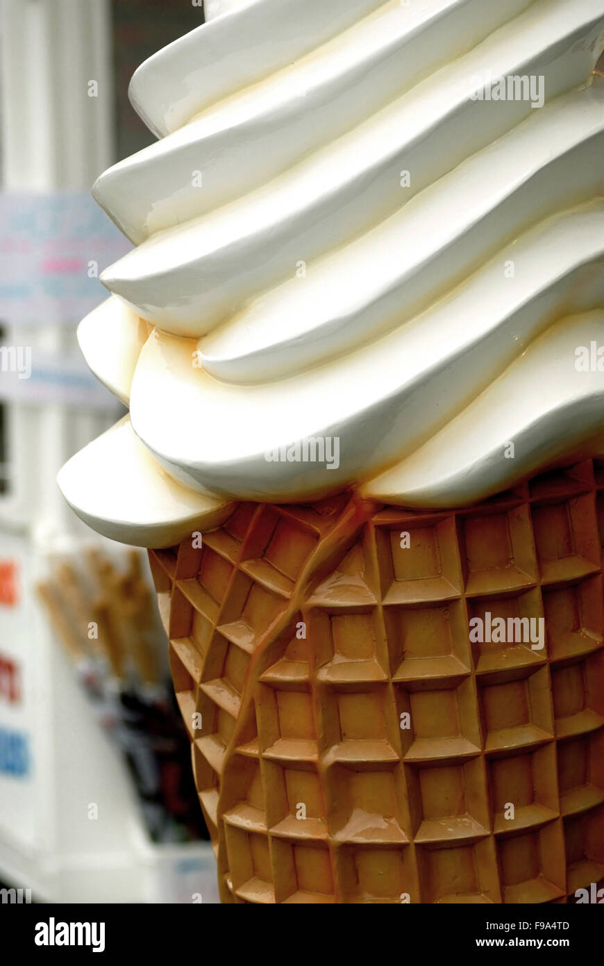 Giant ice cream model hi-res stock photography and images - Alamy