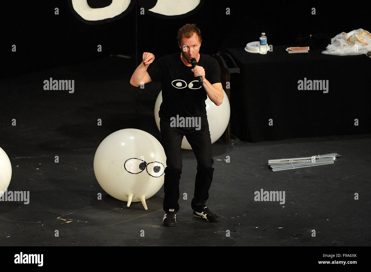 Comedian Jason Byrne performs at the Edinburgh Festival Fringe in ...