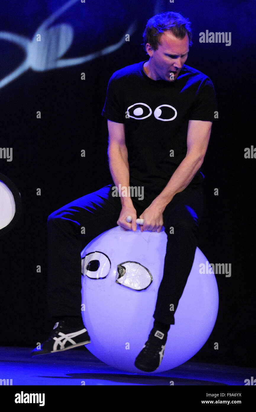 Comedian Jason Byrne performs at the Edinburgh Festival Fringe in ...