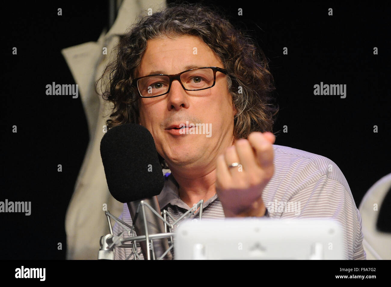 Comedian Alan Davies performs at the Edinburgh Festival Fringe in ...
