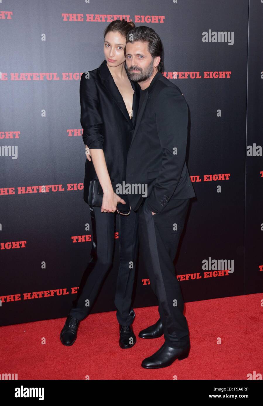 New York, NY, USA. 14th Dec, 2015. Alexandra Agoston, Chris Colls at ...