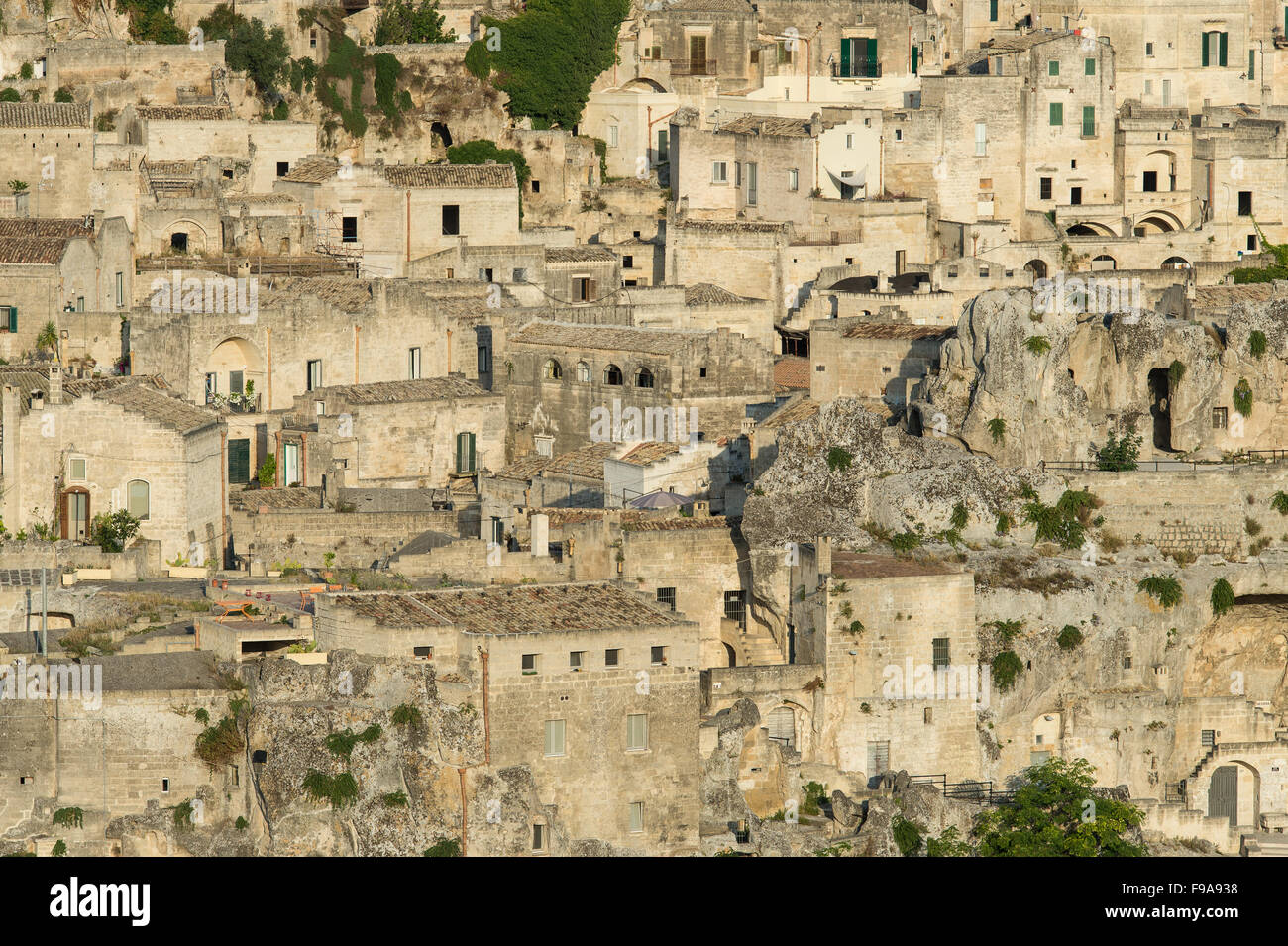 An atmospheric cave town in basilicata hi-res stock photography and ...