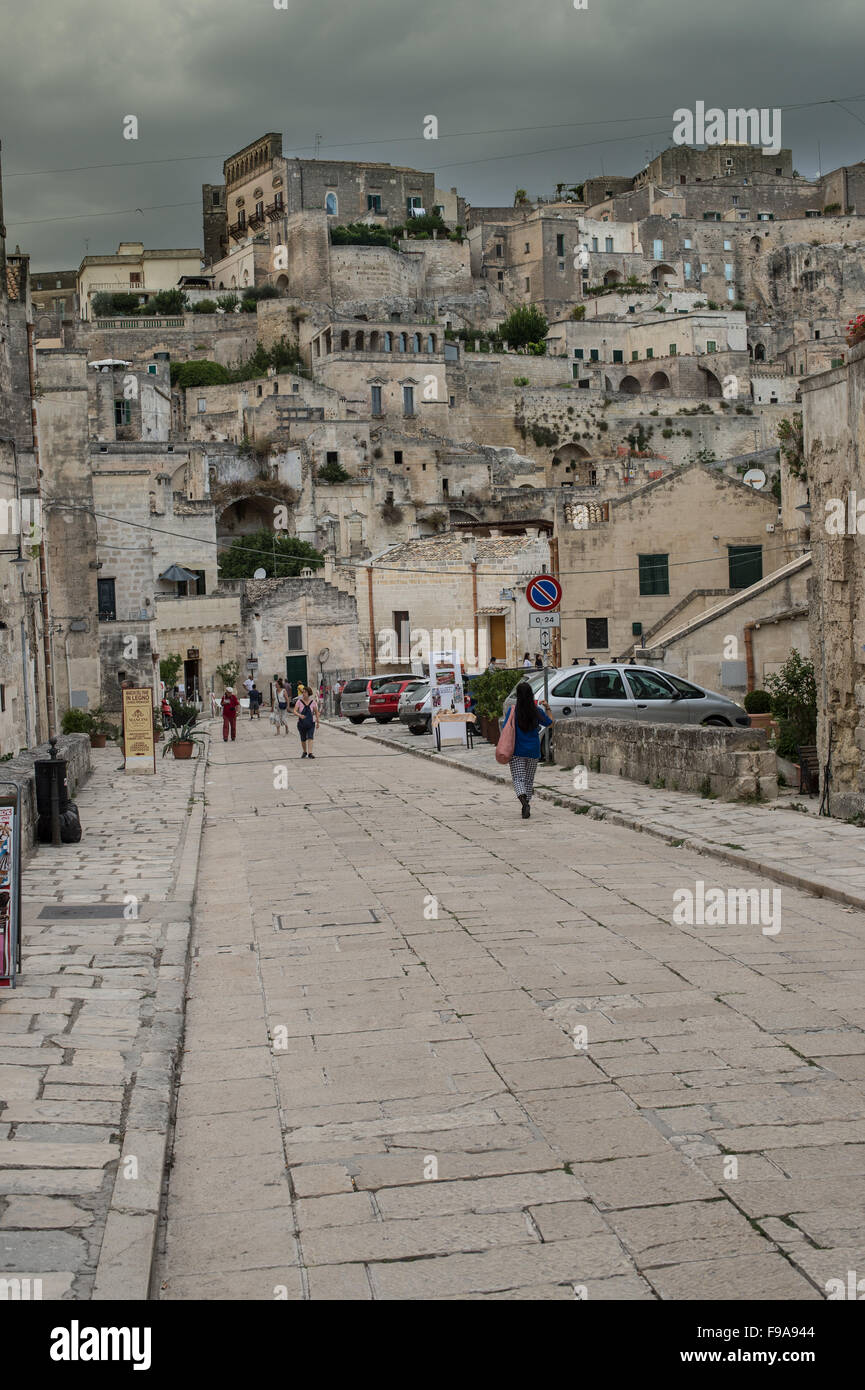 The Sassi (Italian for the “stones”) of Matera, an atmospheric cave ...