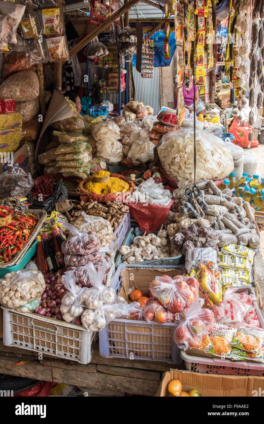 Market at Labuan Bajo, Flores, Indonesia Stock Photo - Alamy