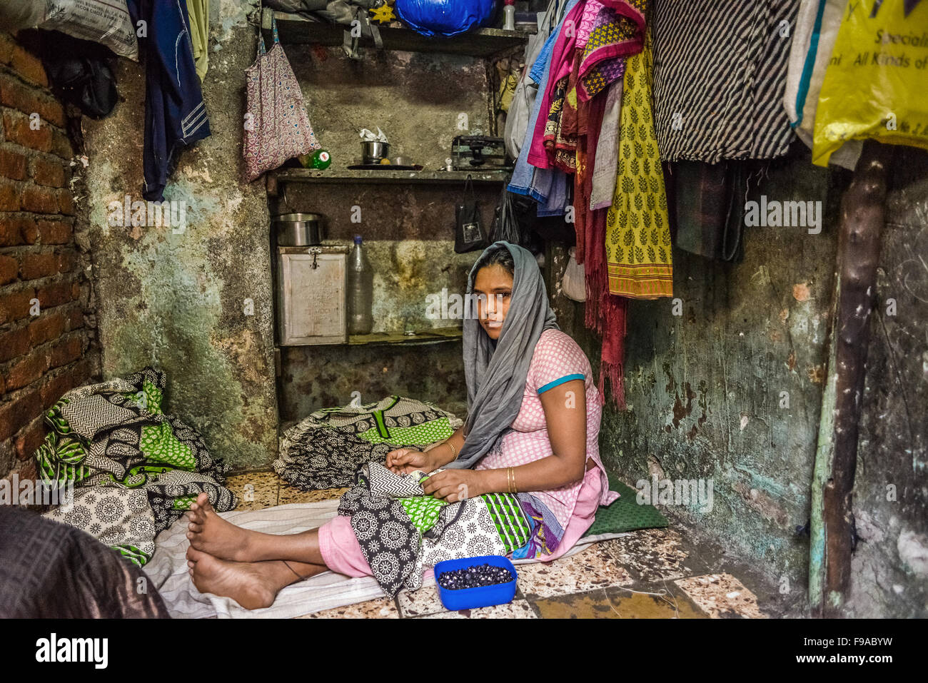 India Mumbai Bombay Dhobhi Ghat The city’s open air laundry near ...