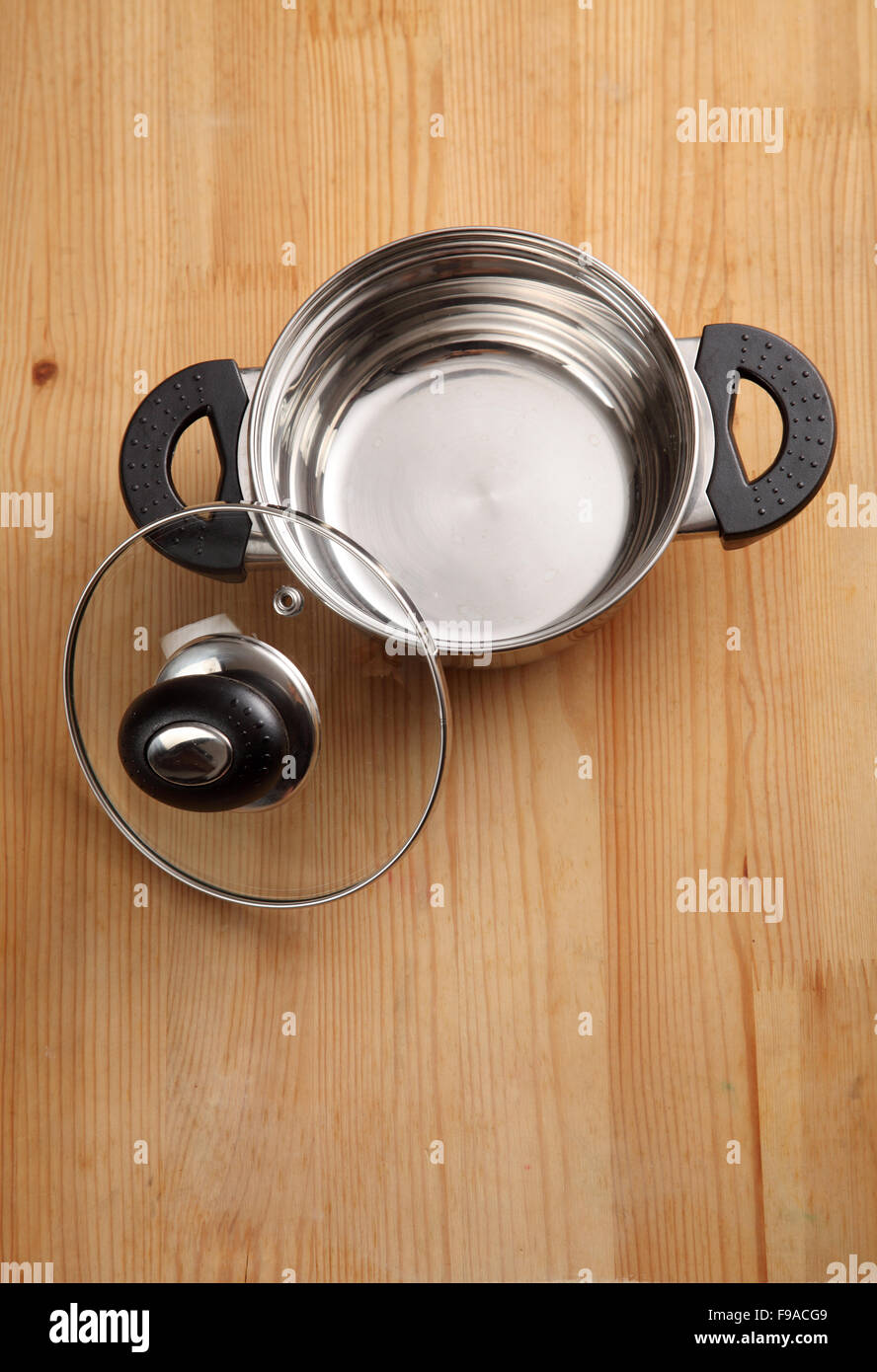 top view of cooking with lid opened Stock Photo - Alamy