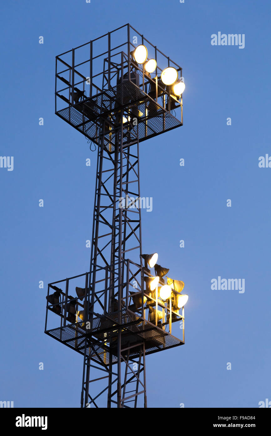 High mast lighting hi-res stock photography and images - Alamy
