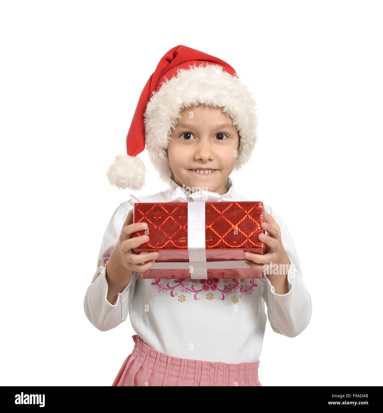 Happy small girl Stock Photo - Alamy