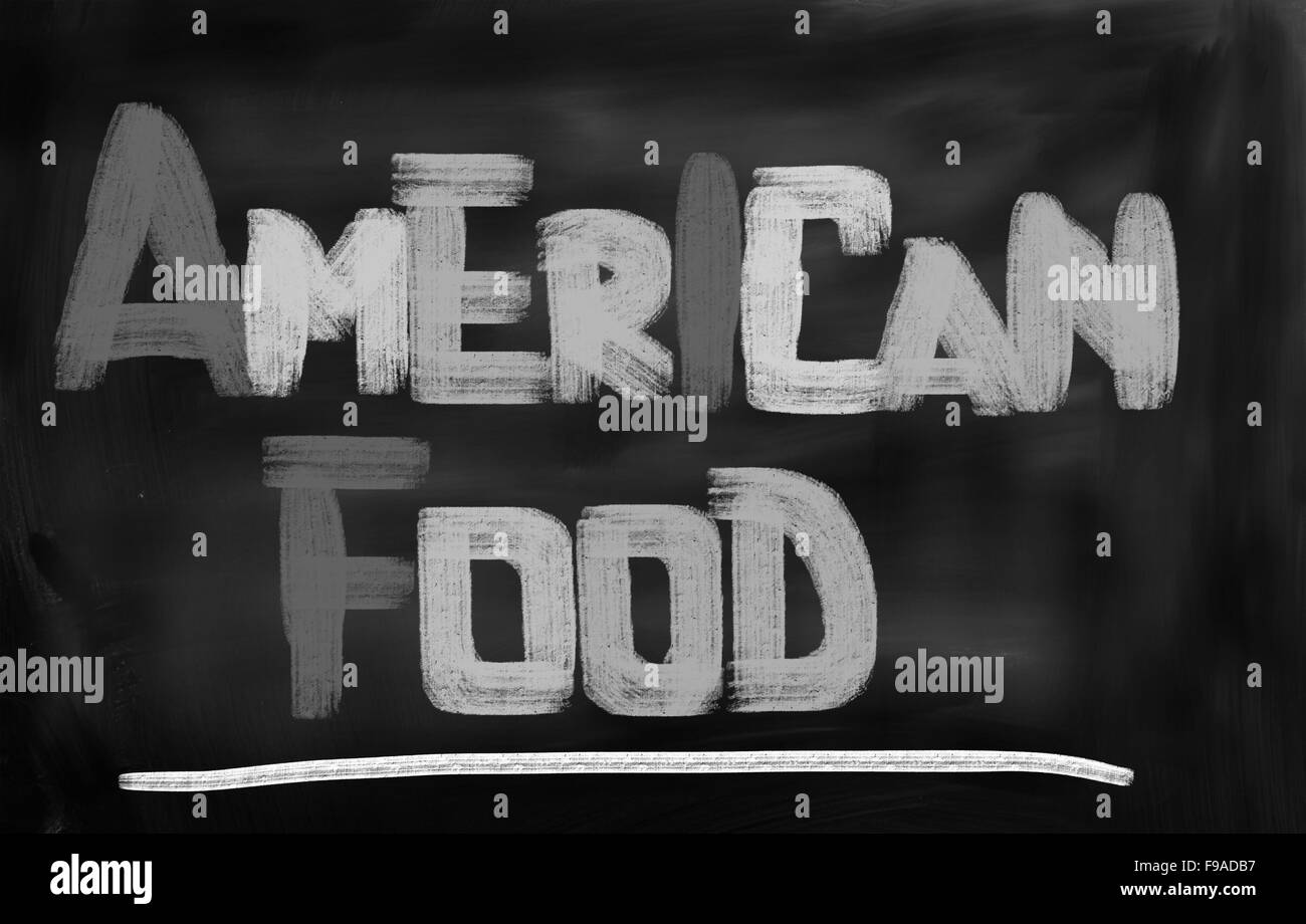 Concept american fast food Black and White Stock Photos & Images - Alamy