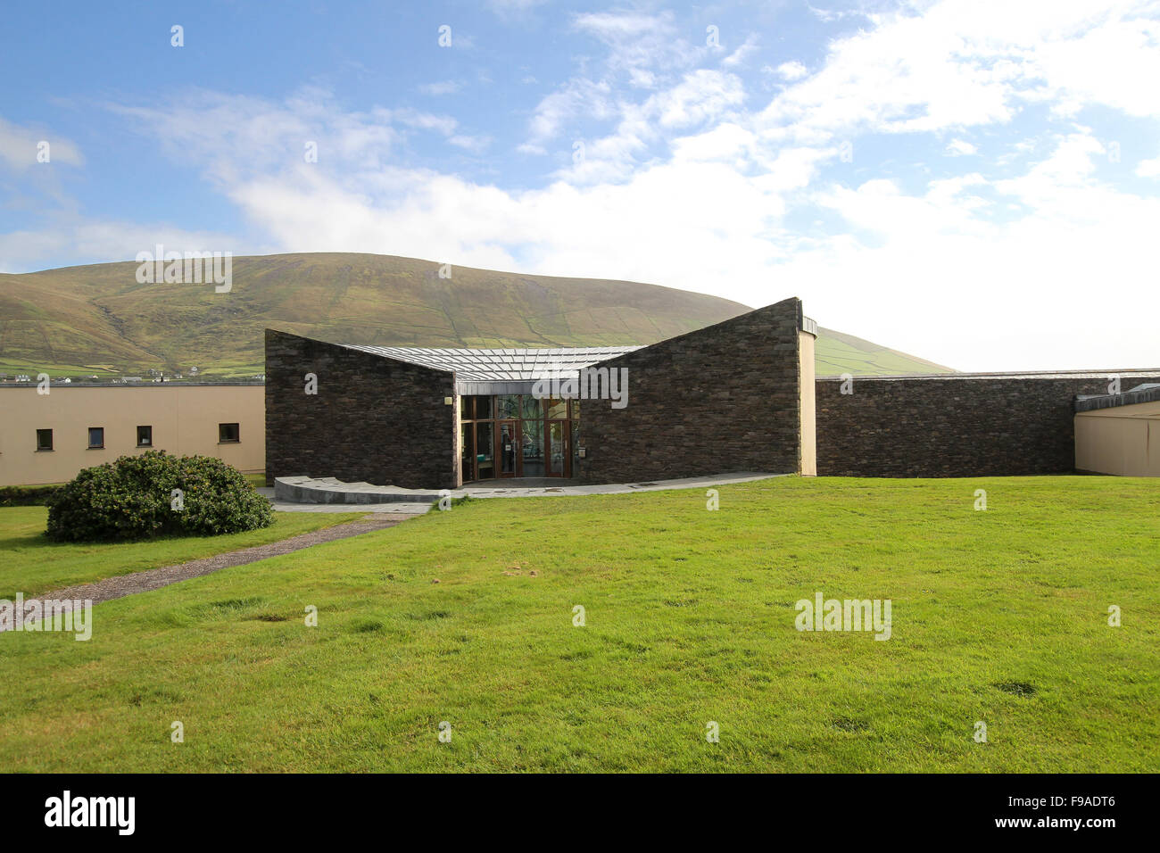 Modern visitor centre in the west of Ireland, exterior of The Blasket ...