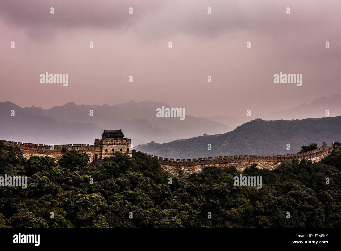 Mutianyu section of the Great Wall of China Stock Photo - Alamy