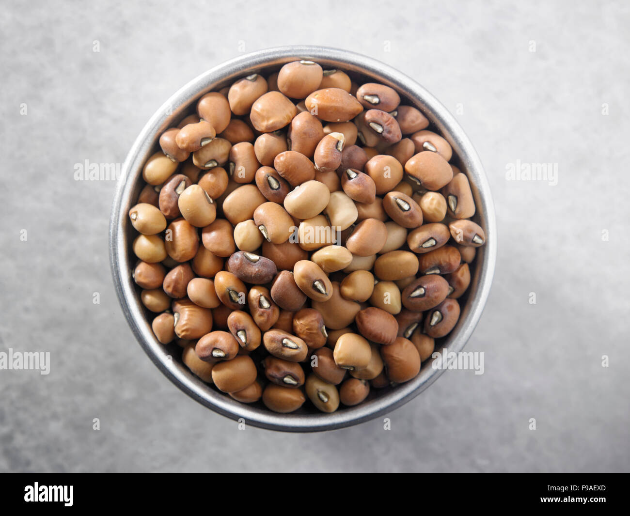 top view of the Nigerian brown bean Stock Photo - Alamy