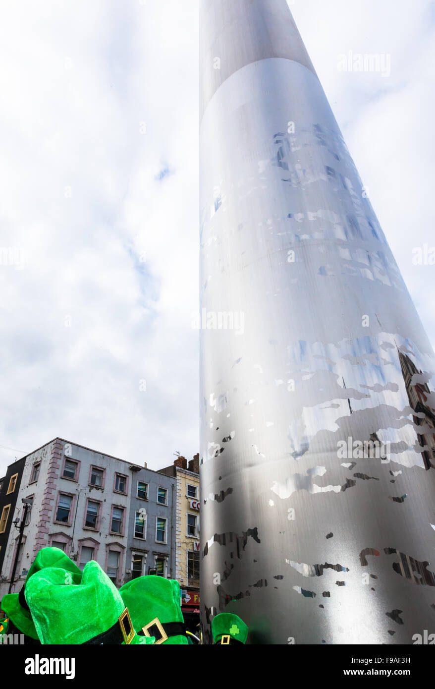 St Peters' day, under the spire, Dublin Stock Photo - Alamy