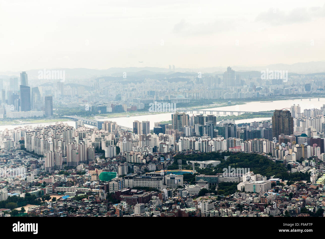 Cityscape of Seoul, South Korea Stock Photo - Alamy