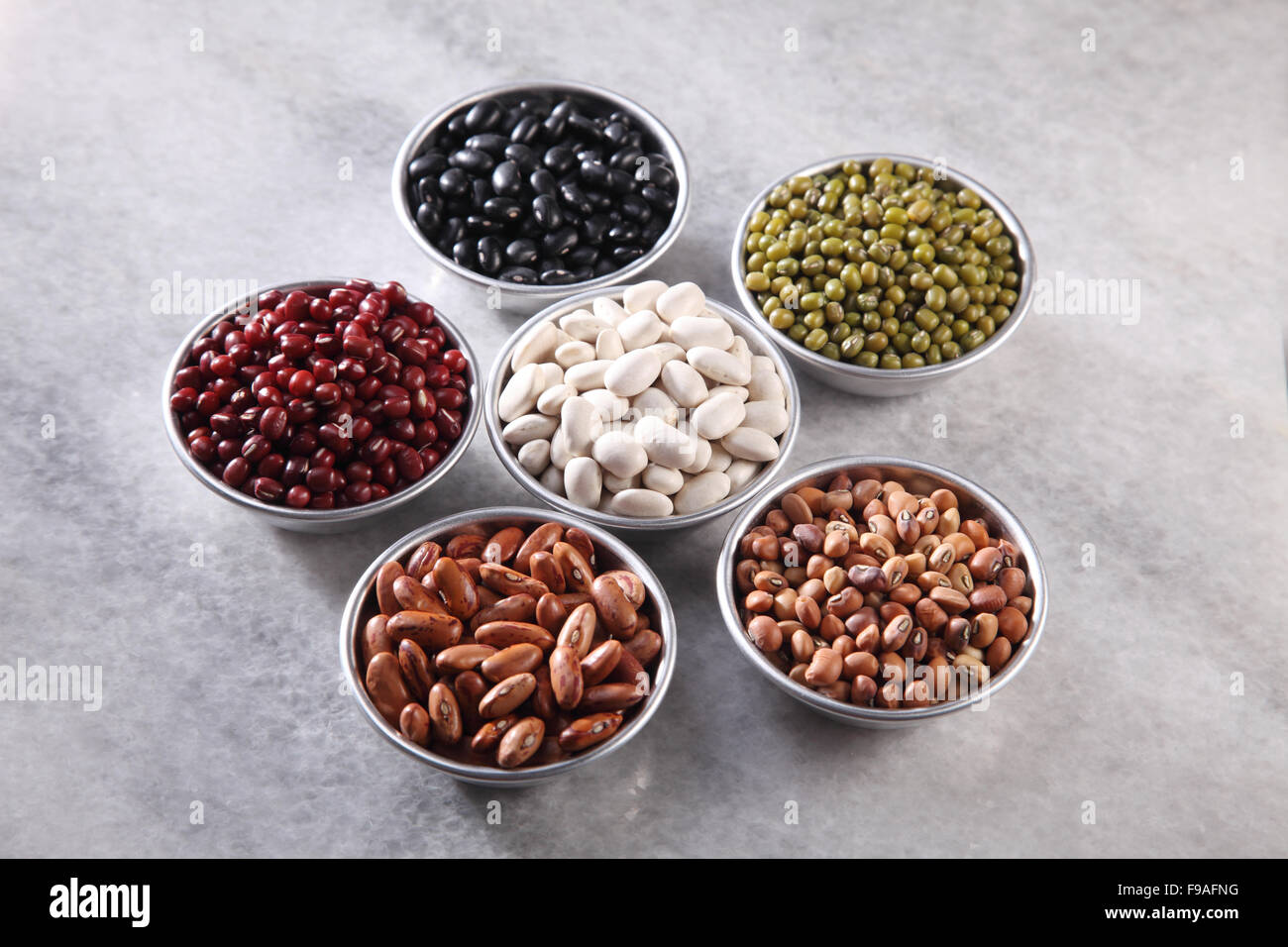 top view of the beans on marble table Stock Photo - Alamy