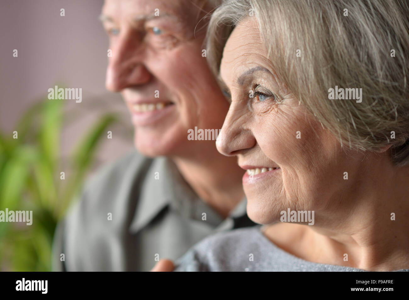 Nice Senior couple Stock Photo - Alamy