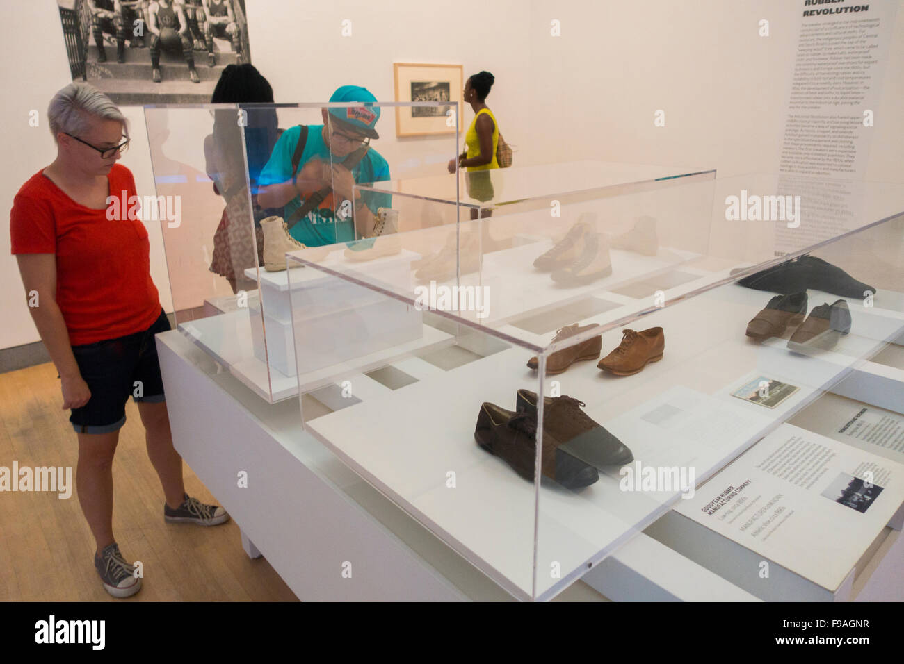 the rise of sneaker culture Brooklyn Museum NYC Stock Photo - Alamy