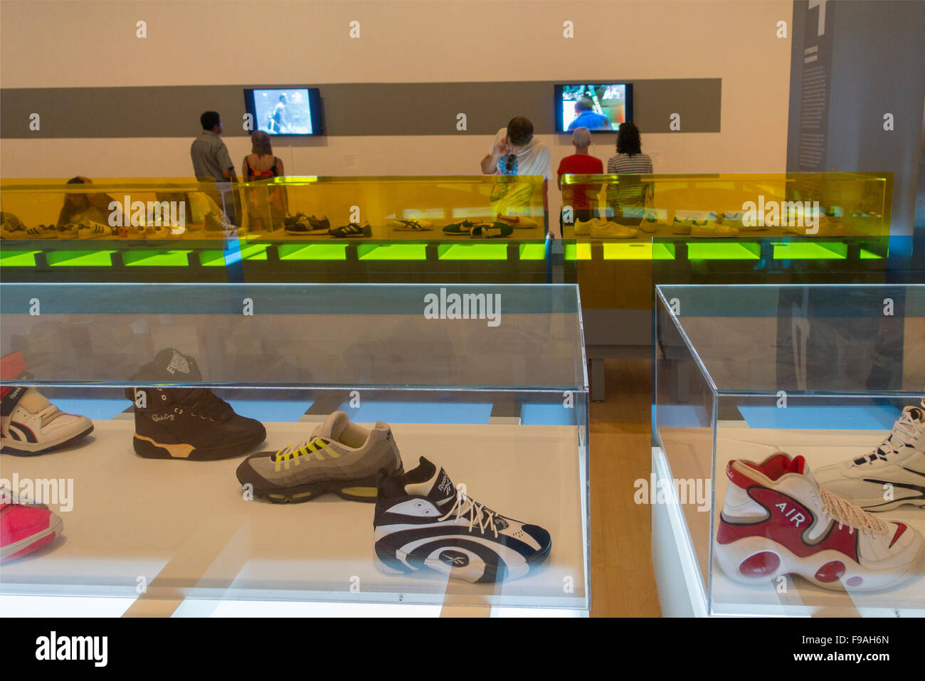 the rise of sneaker culture Brooklyn Museum NYC Stock Photo - Alamy