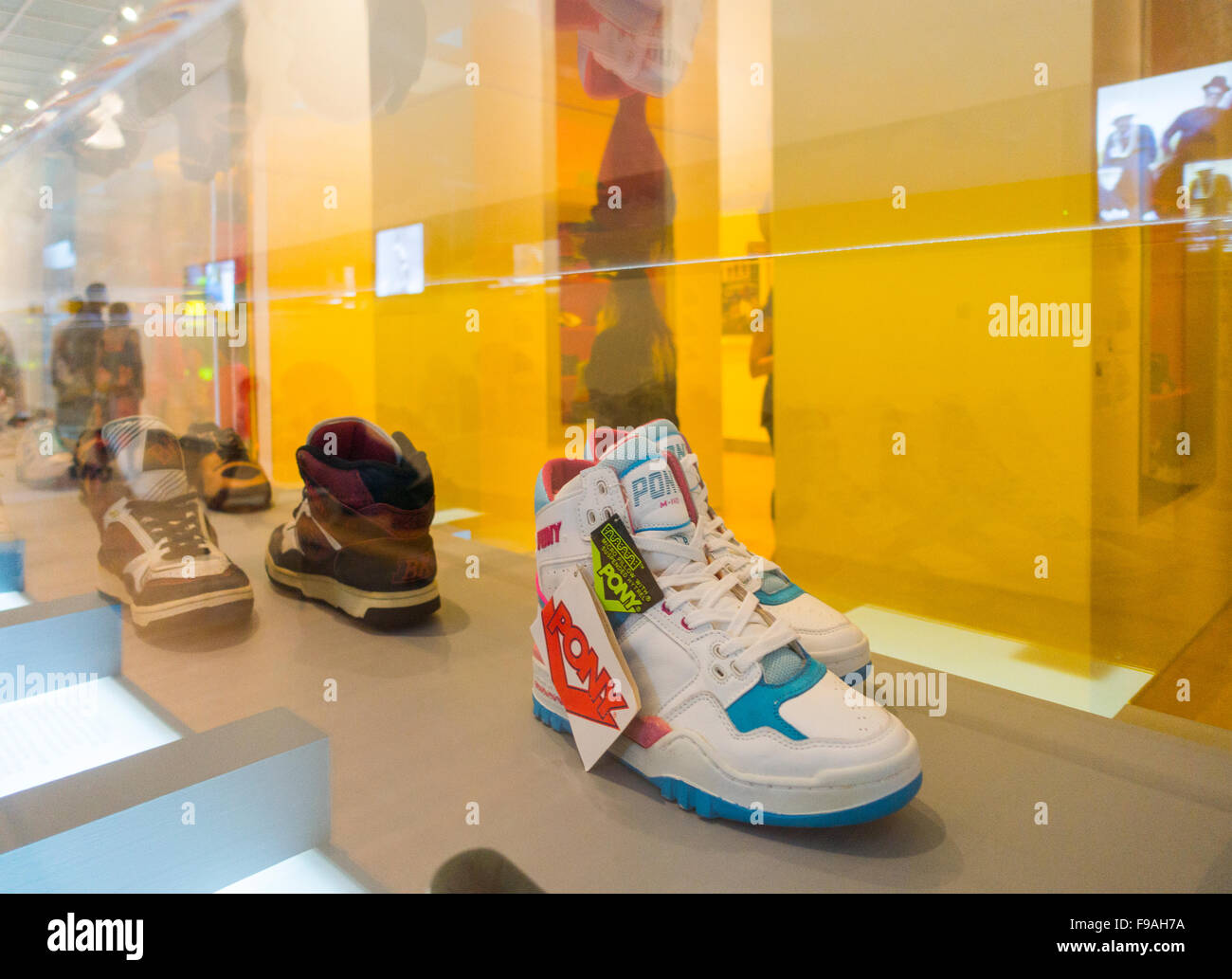 the rise of sneaker culture Brooklyn Museum NYC Stock Photo - Alamy