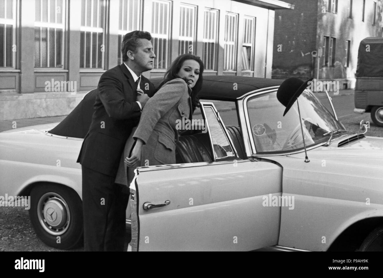 Deutsche Schauspielerin Friedel Frank mit Schauspieler Maxl Graf ...