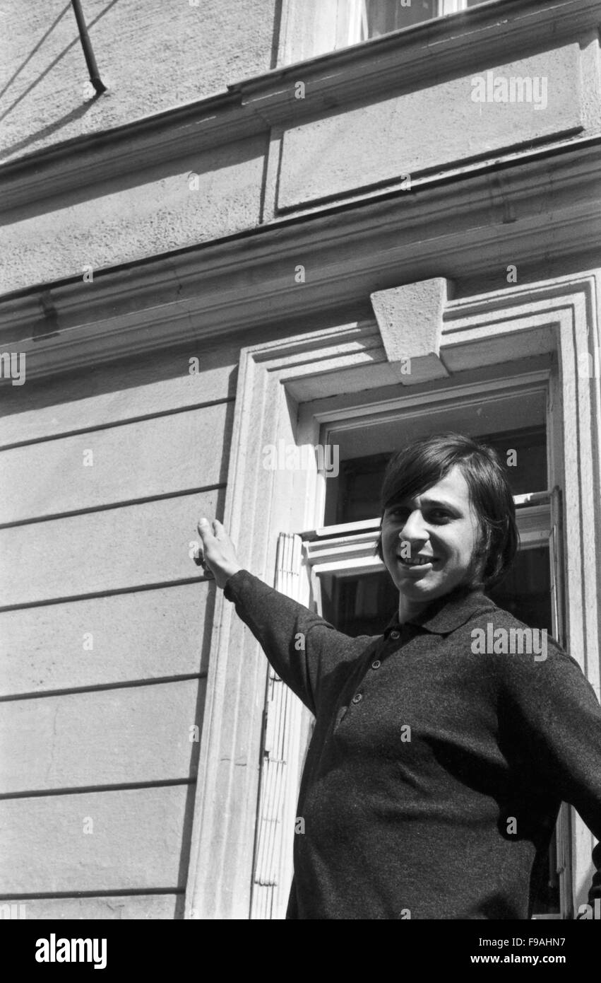 Der britische Sänger der Beatband "Governors", Casey Jones in München ...