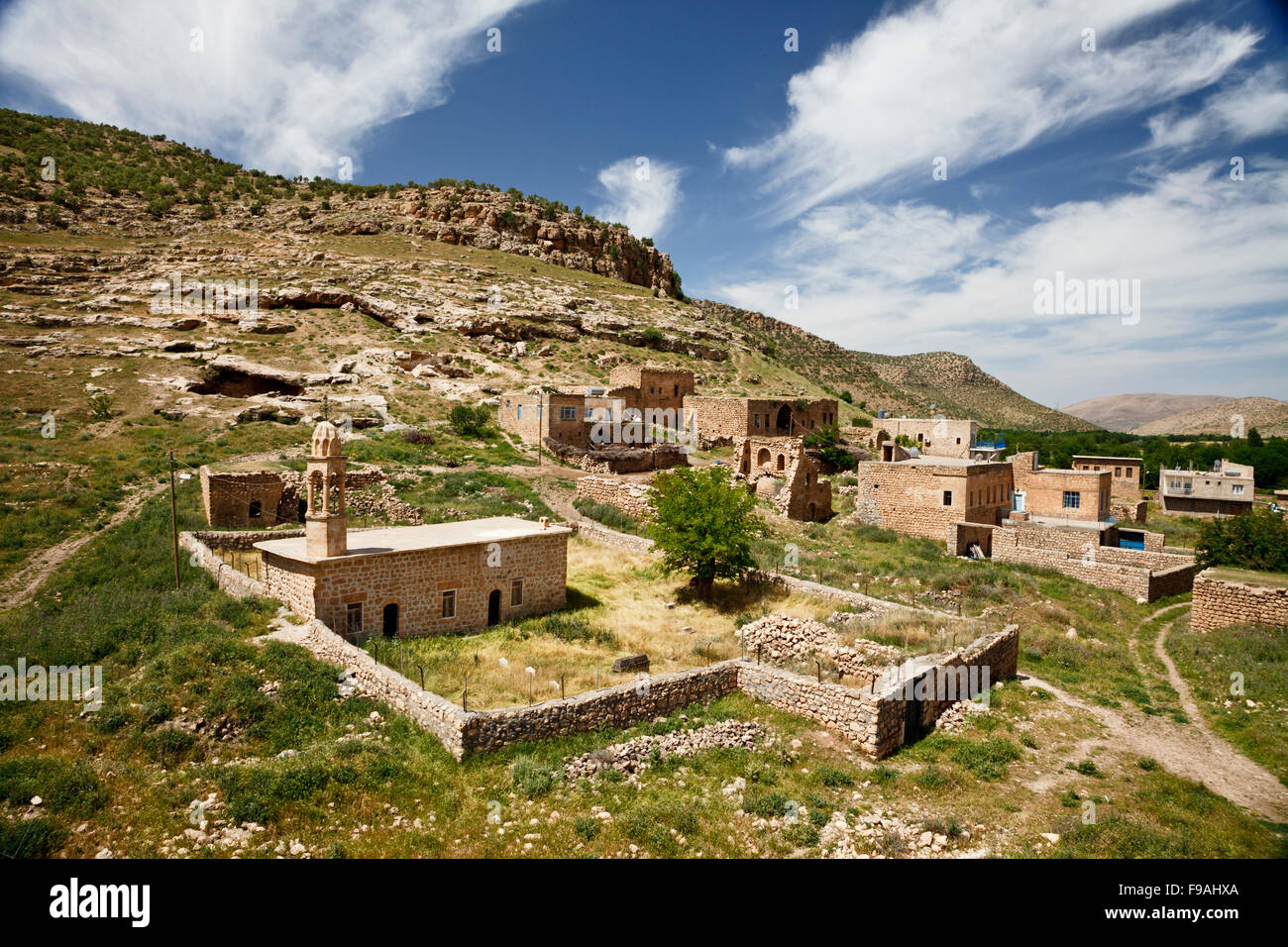 Killit (Dereiçi), the Suryani Village, Mardin Stock Photo - Alamy