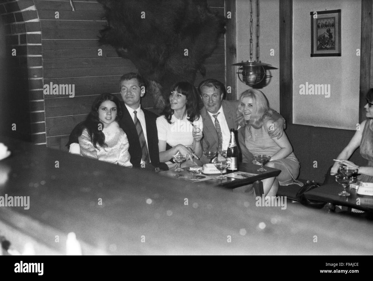 Jessy, Maria Duval, Joe Raphael, Friedel Frank und DJ Joe in Baden ...