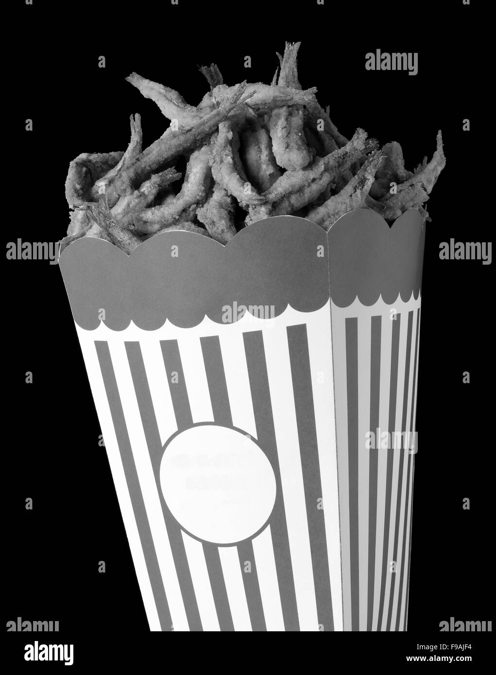 Grilled black fish Black and White Stock Photos & Images - Alamy