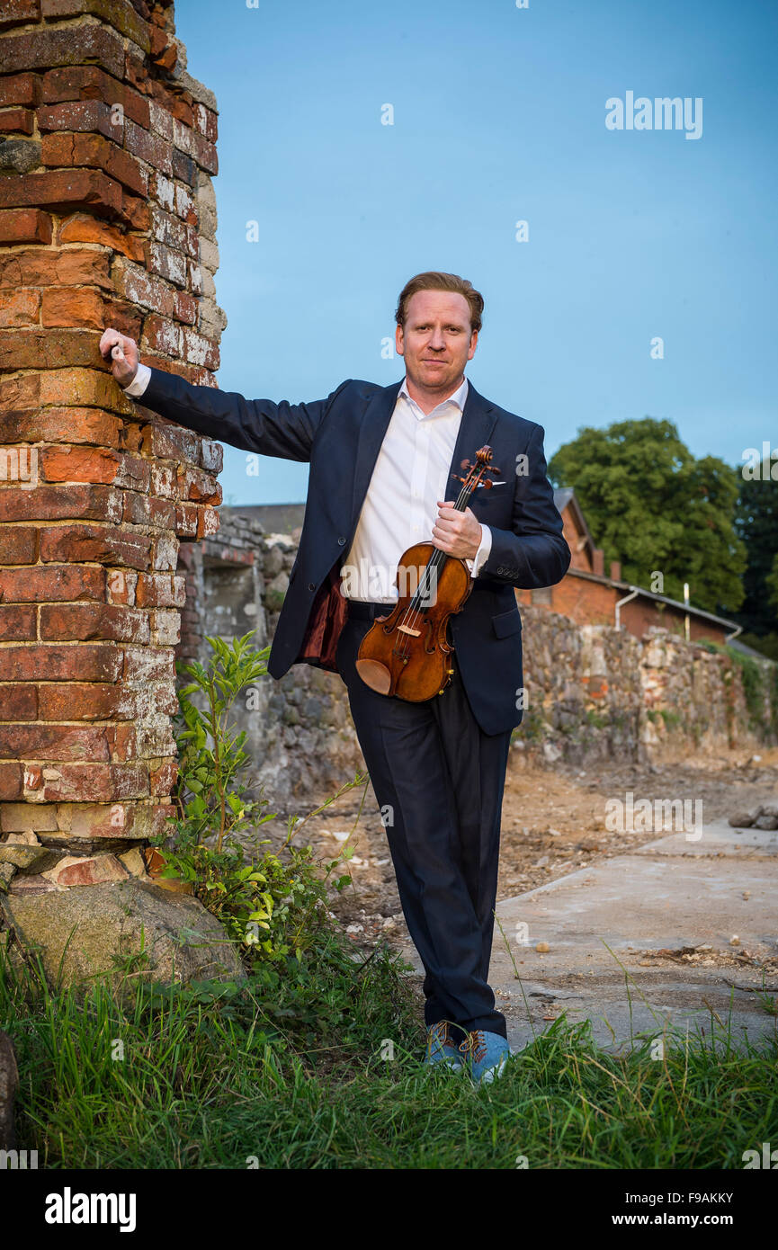 Wotersen, Germany. 26th Aug, 2015. South African British violinist ...