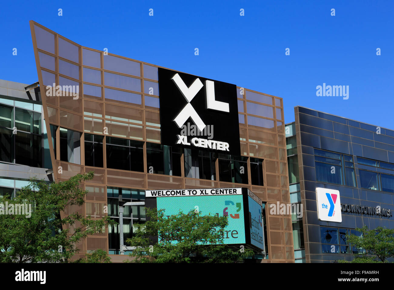 XL Center, Hartford, Connecticut, USA Stock Photo - Alamy