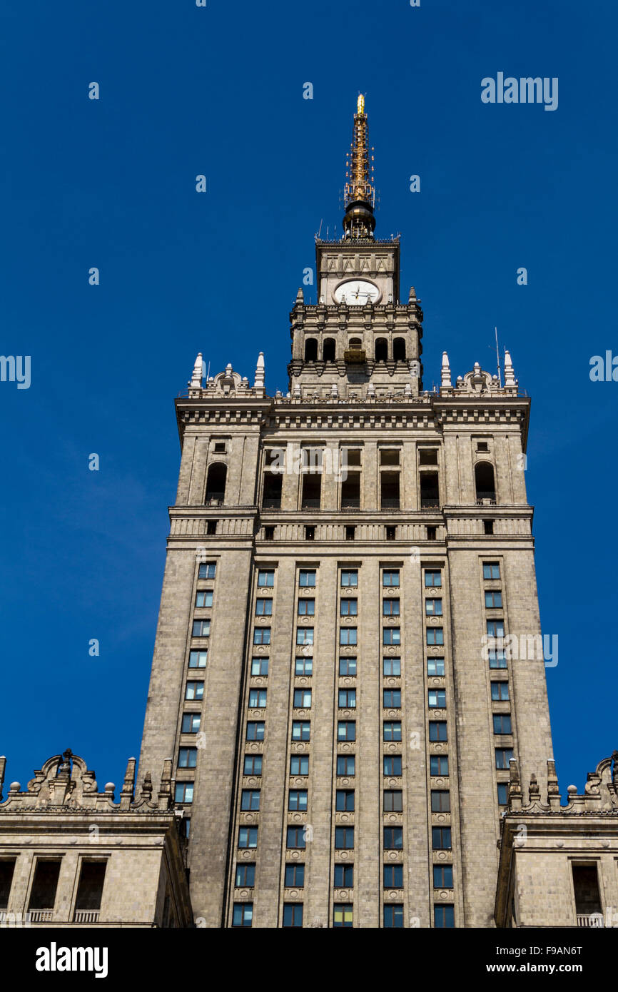 Palace of Culture and Science, Warsaw, Poland Stock Photo - Alamy
