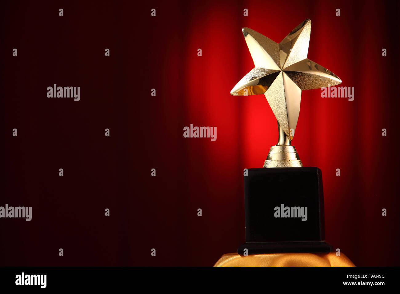 star award in front of stage Stock Photo - Alamy