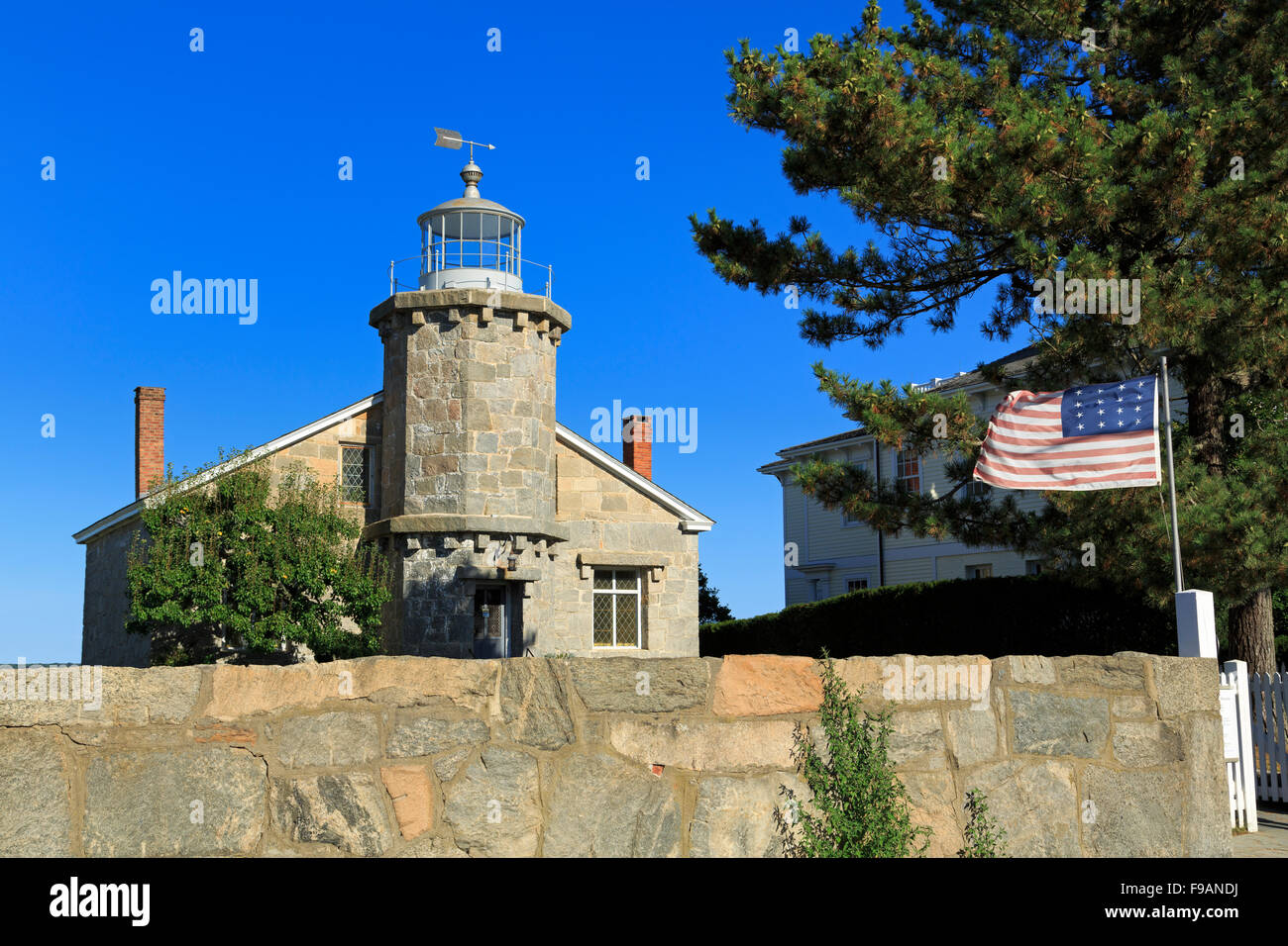Old Lighthouse Museum, Stonington, Connecticut, USA Stock Photo - Alamy