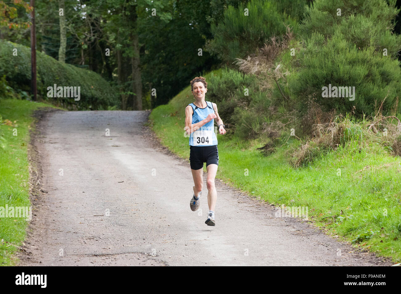 Woman scottish forest hi-res stock photography and images - Alamy