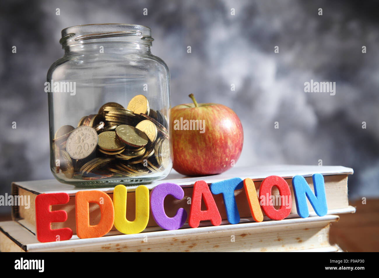 saving for your education concept Stock Photo - Alamy