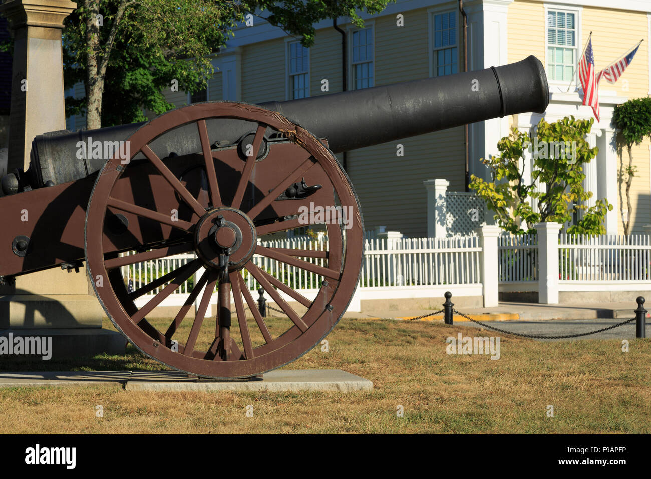 Cannon Square, Stonington, Connecticut, USA Stock Photo - Alamy