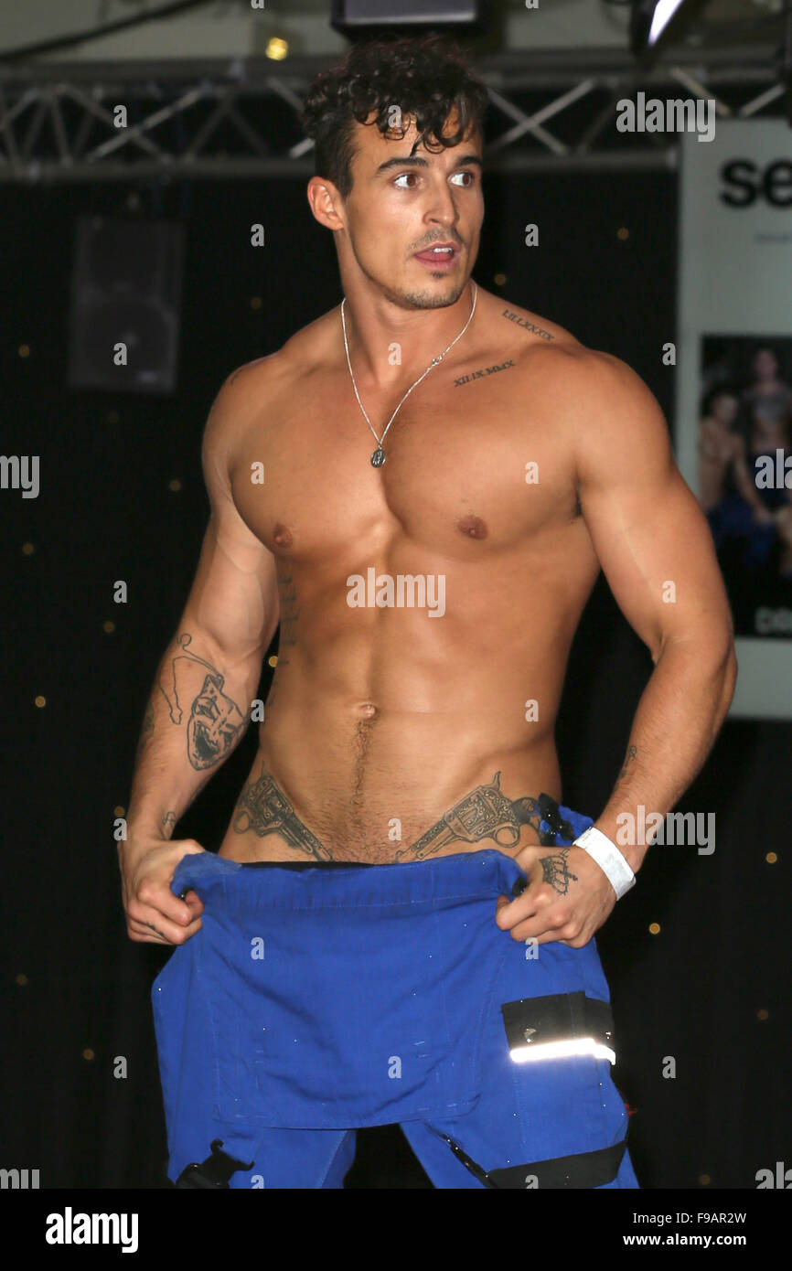 The Dreamboys perform live at Sexpo UK 2015, held at Olympia, London ...