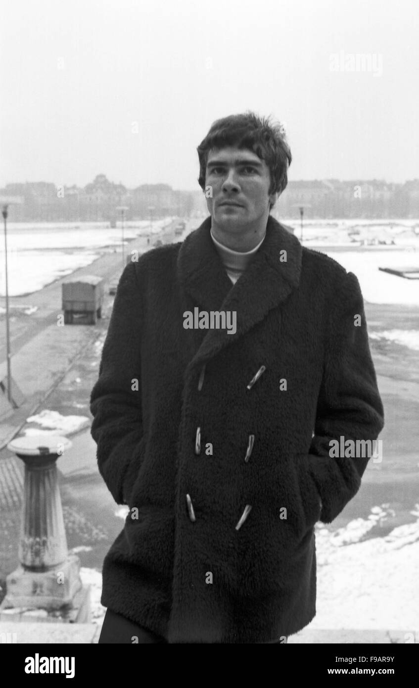 Der britische Popsänger Don Fardon in München, Deutschland 1960er Jahre ...