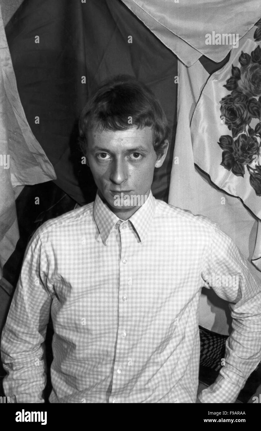 Der Sänger Jay Walker in München, Deutschland 1960er Jahre. Singer Jay ...