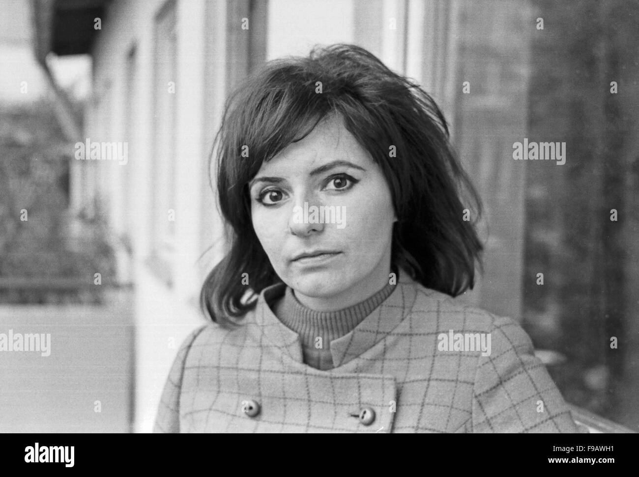 Frau Marianne Kiesel, Deutschland 1960er Jahre. Mrs Marianne Kiesel ...