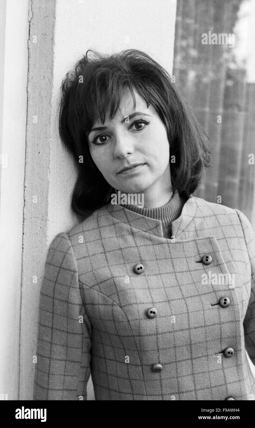 Frau Marianne Kiesel, Deutschland 1960er Jahre. Mrs Marianne Kiesel ...
