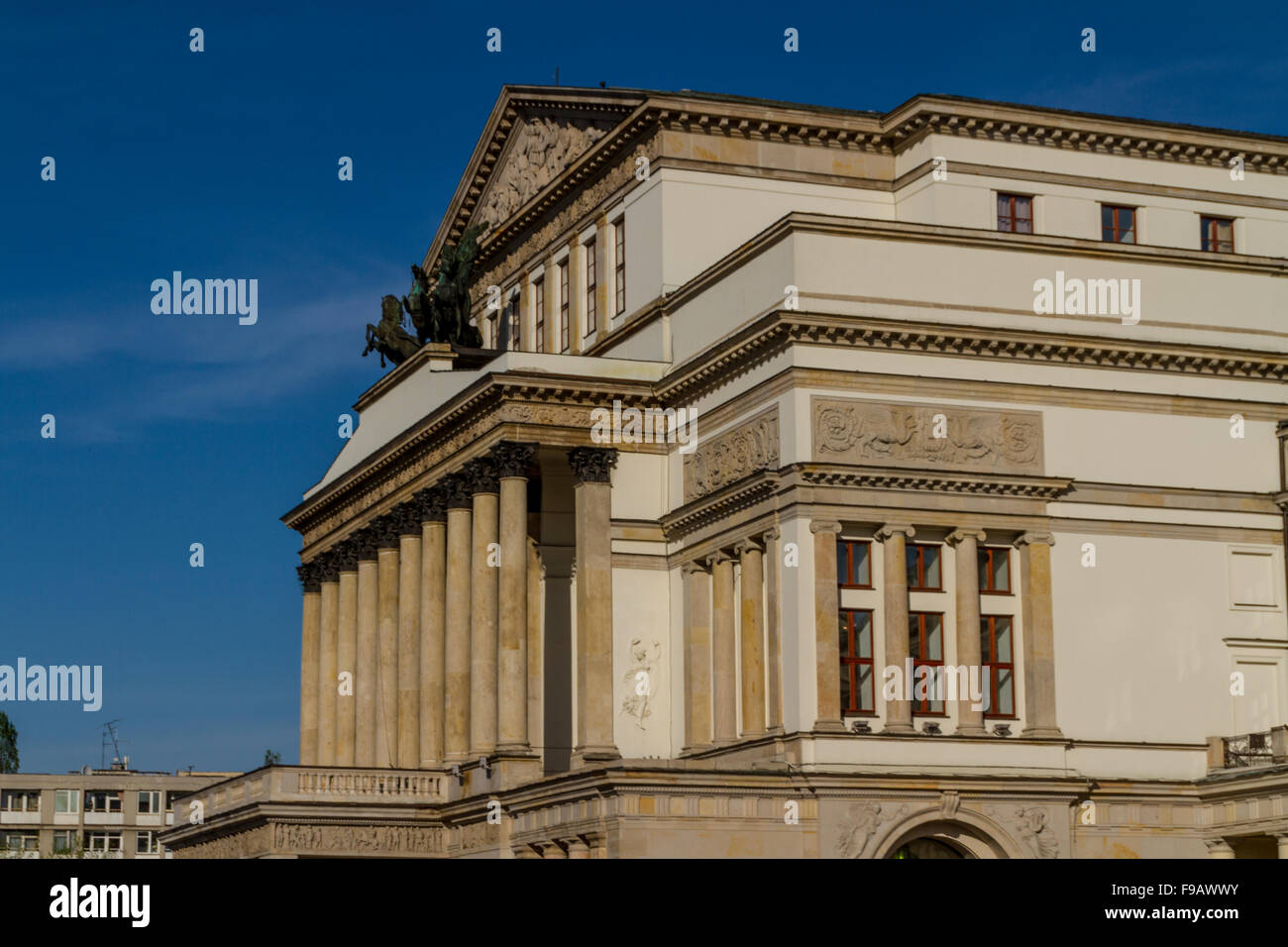 Warsaw, Poland - National Opera House and National Theatre building ...