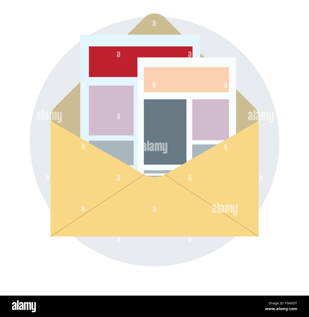 Latter icon hi-res stock photography and images - Alamy