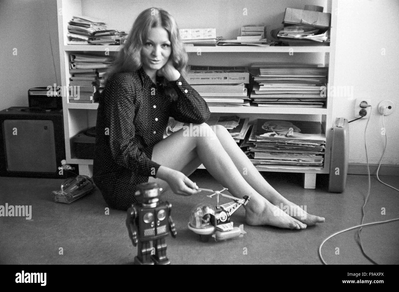 Elke german actress Black and White Stock Photos & Images - Alamy