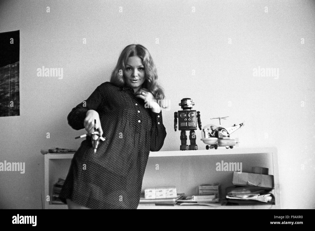 Elke german actress Black and White Stock Photos & Images - Alamy