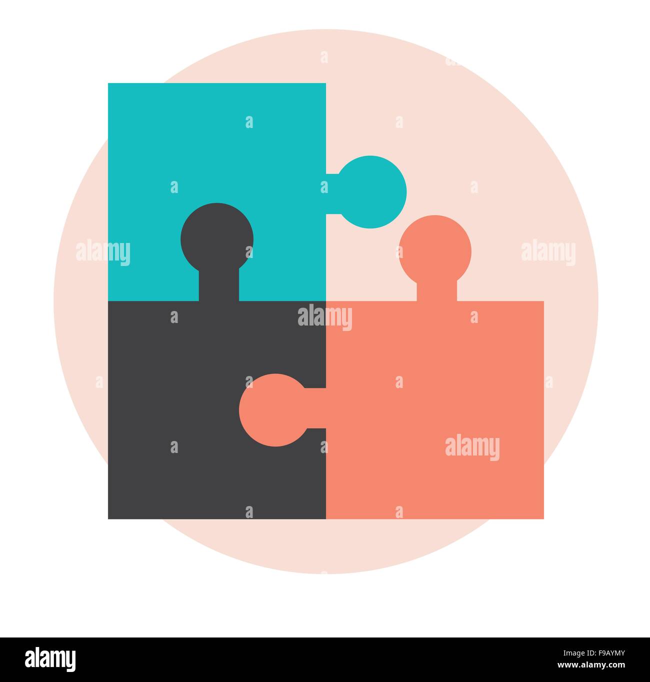 Solution Business concept vector design Stock Vector Image & Art - Alamy